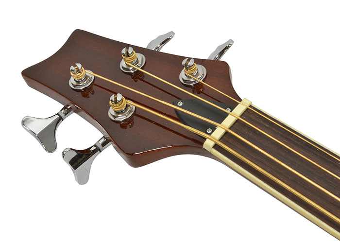 Fretless Acoustic Bass Guitar