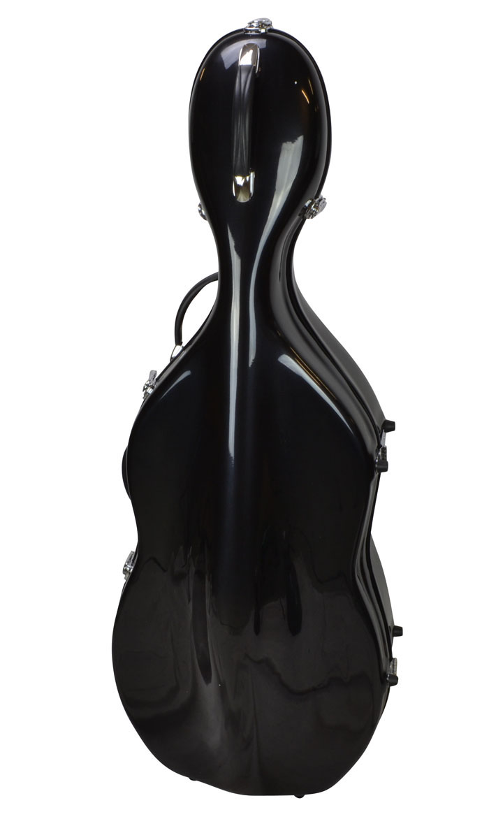 Full Size Hard Cello Case Black - Cello Accessories