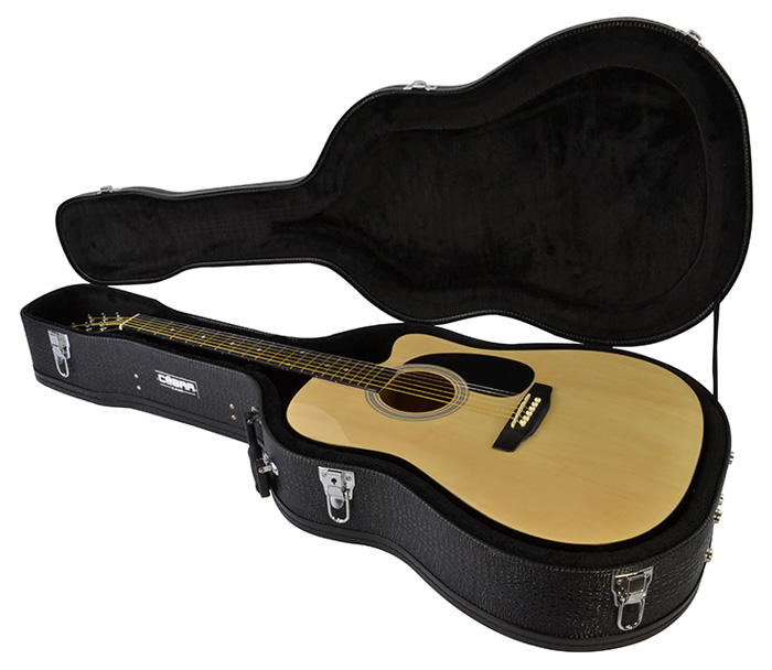 Acoustic Guitar Hard Case by Cobra - Guitar Cases