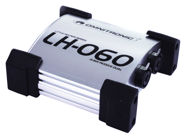 Omnitronic Dual Passive DI Box - DI Boxes Isolators